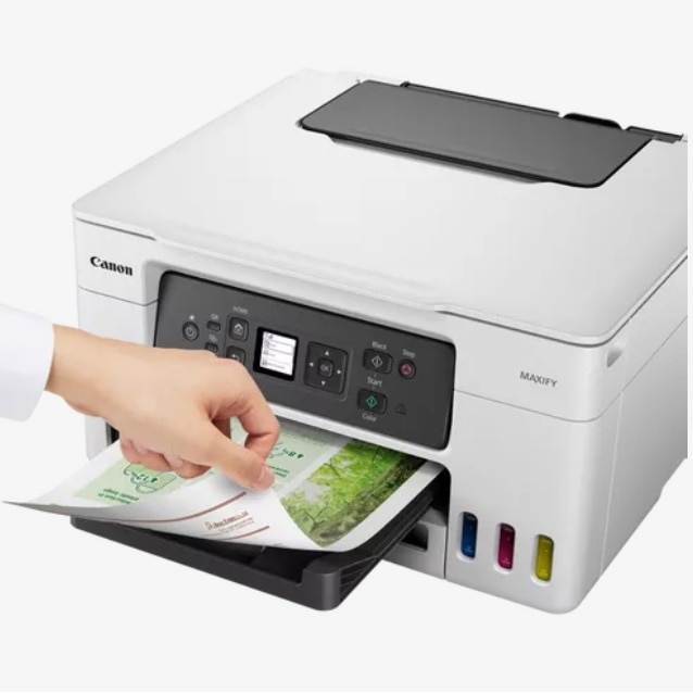 Multifunctional inkjet color CISS Canon Maxify GX3040, Wireless ...