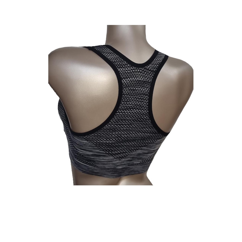 Bustiera dama sport, bu1829, gri, M-L - eMAG.ro