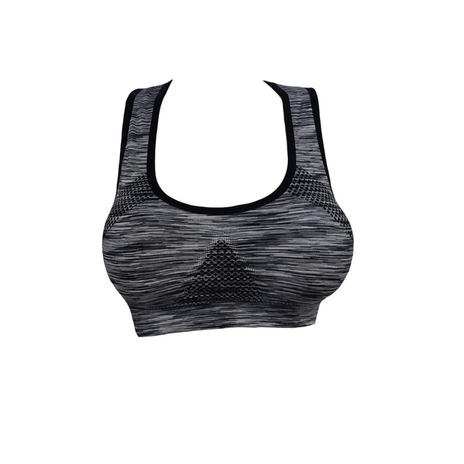 Bustiera dama sport, bu1829, gri, M-L - eMAG.ro