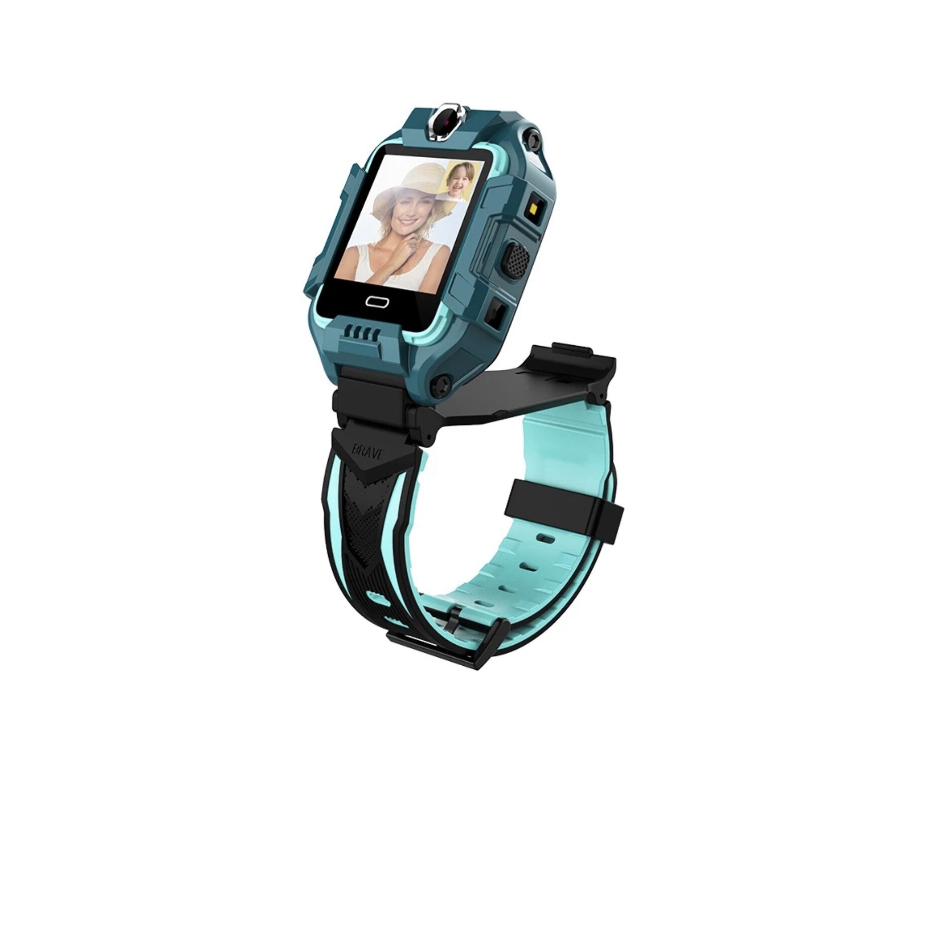 Smartwatch copii Transformer Rotire 360 GPS Q19® Apeluri video, SIM ...