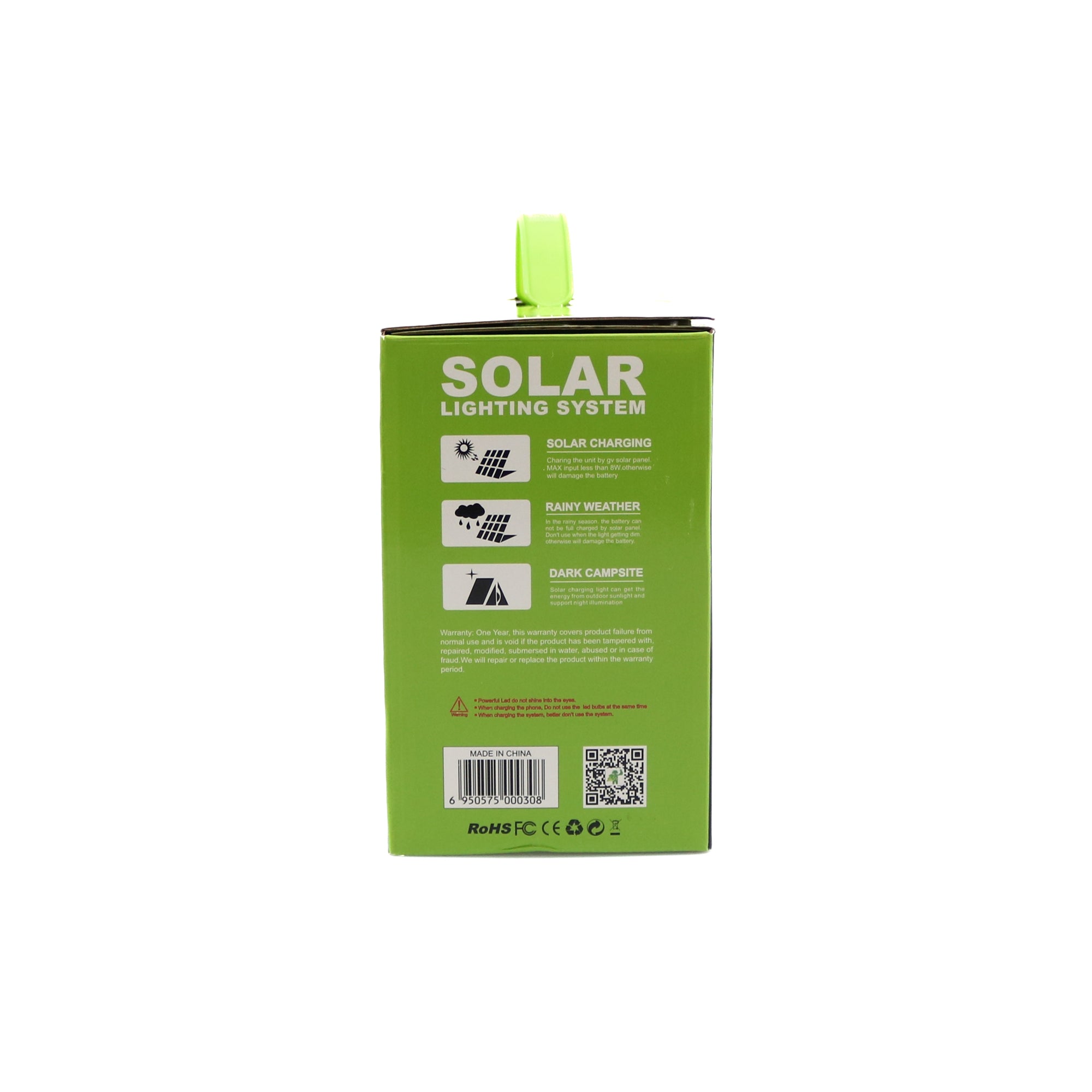Sistem de iluminat solar GDPLUS, 3 becuri, lanterna, 24W, USB, GDP30 ...