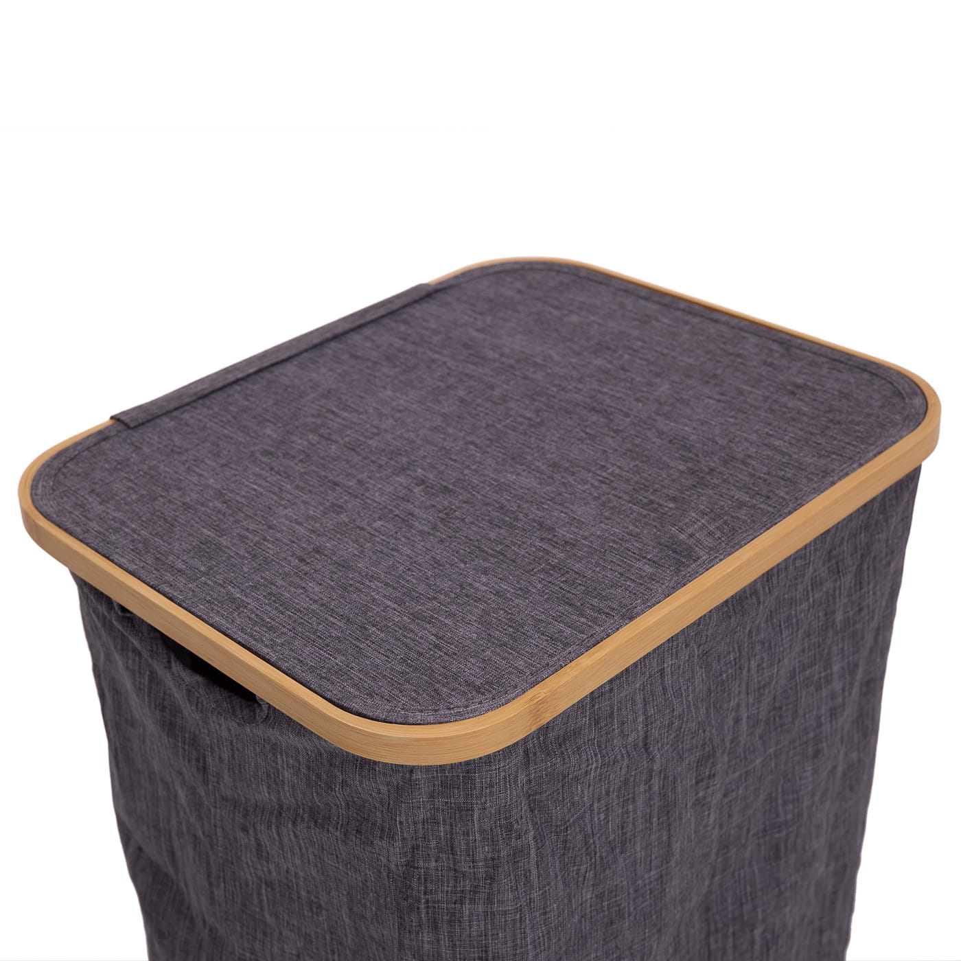 Cos de rufe, Easyform, Bambus/Bumbac, 60L, Gri - eMAG.ro
