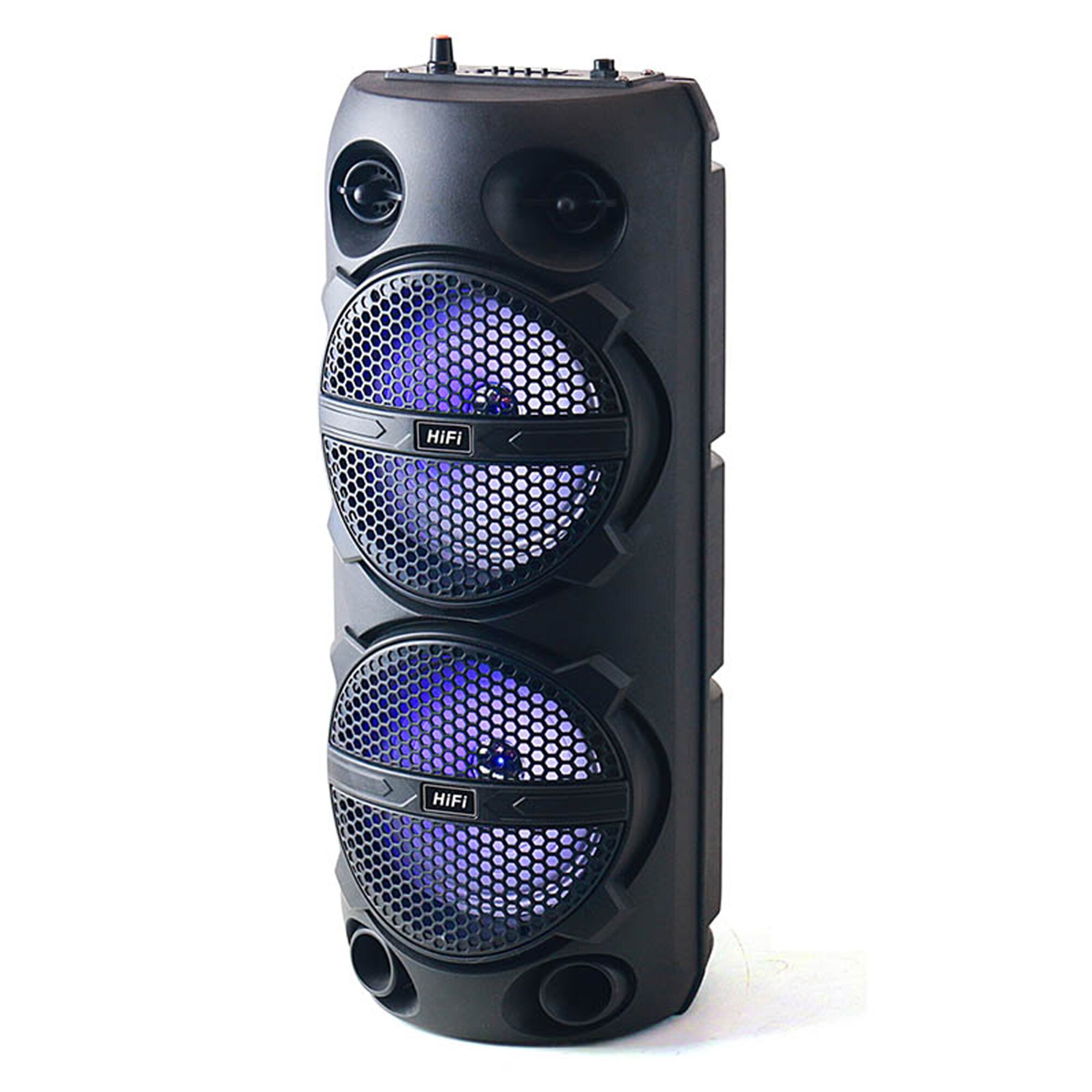 Boxa Portabila Wireless RX6208, Lumini LED RGB, Putere 1200W, Incarcare ...