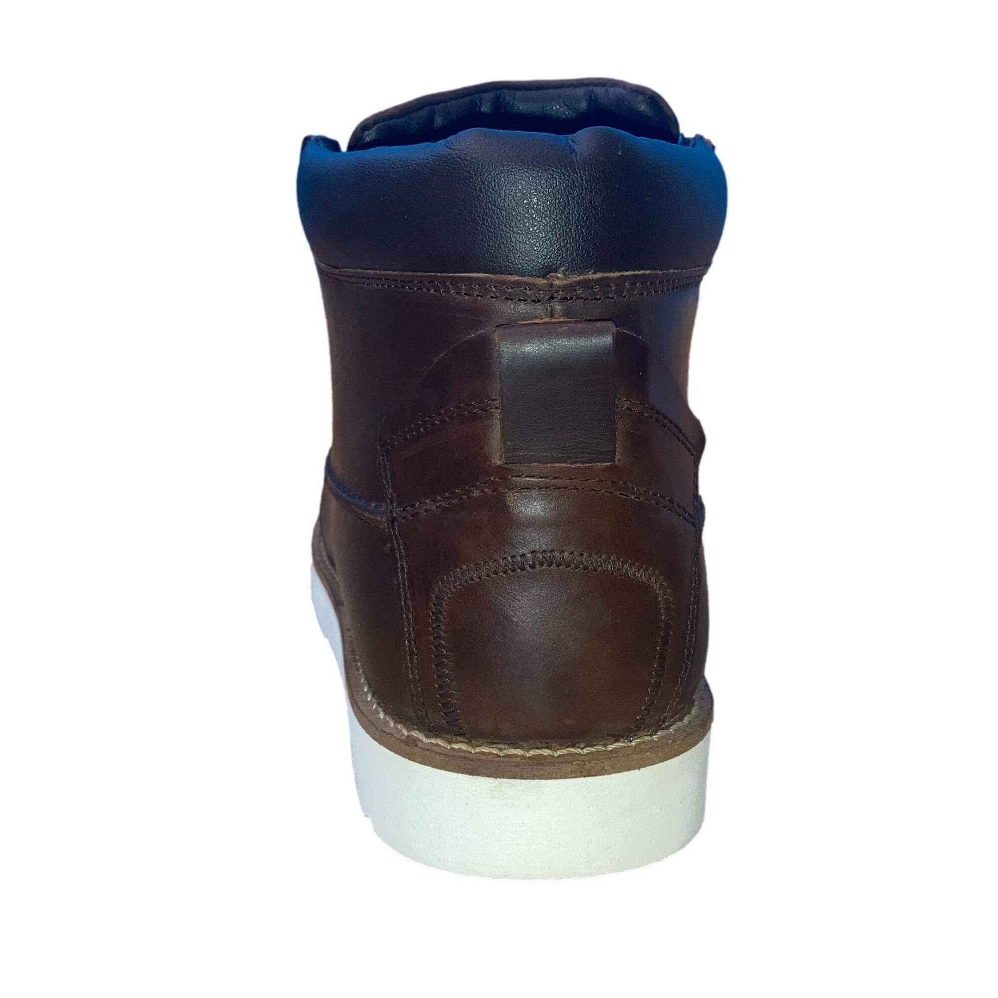 Botine barbati Firetrap Barrock, piele naturala, Maro inchis, 42 EU ...