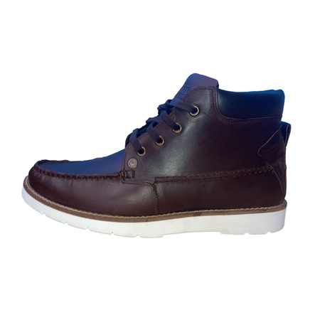 Botine barbati Firetrap Barrock, piele naturala, Maro inchis, 42 EU ...