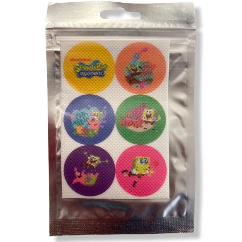 Стикери Спондж Боб, Измаел, Многоцветни - eMAG.bg