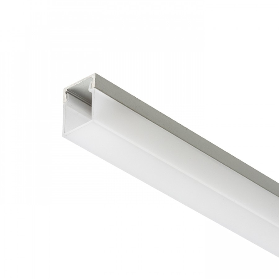 Profil banda led, aluminiu, montat pe suprafata 1m R13384 LED PROFILE D ...