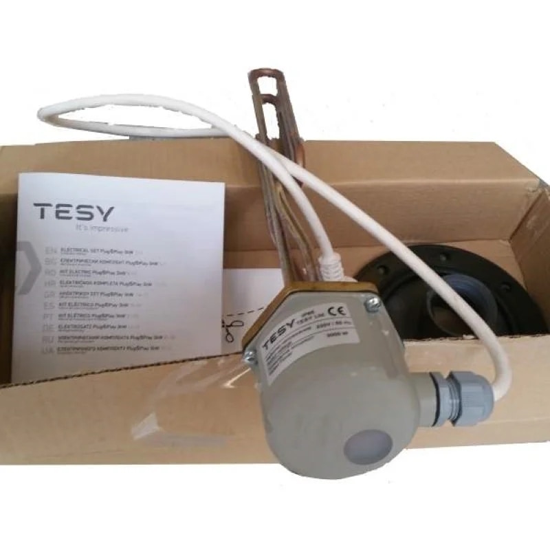 Rezistenta electrica 3 kW cu termostat pentru boiler Tesy - eMAG.ro