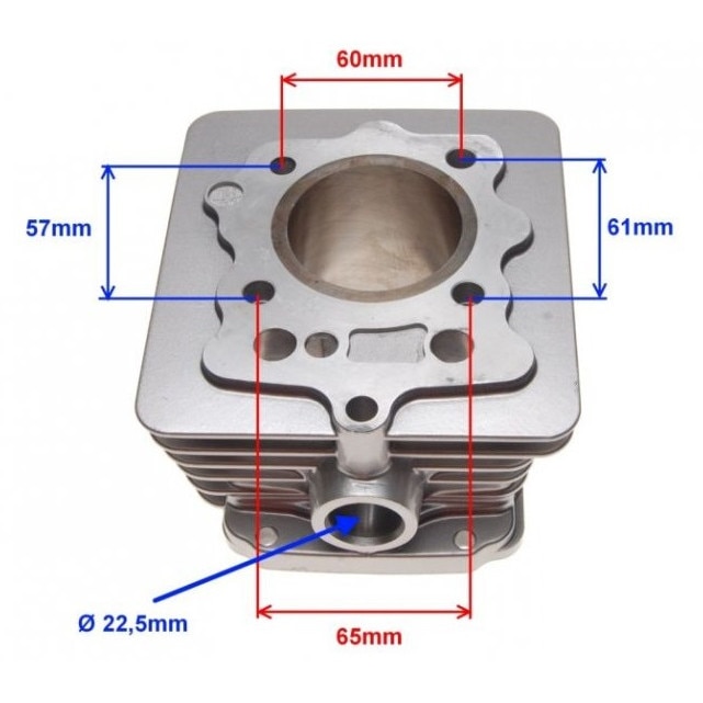 Set Motor Cilindru Si Piston Atv Loncin 125cc 4t Racire Aer Diametru