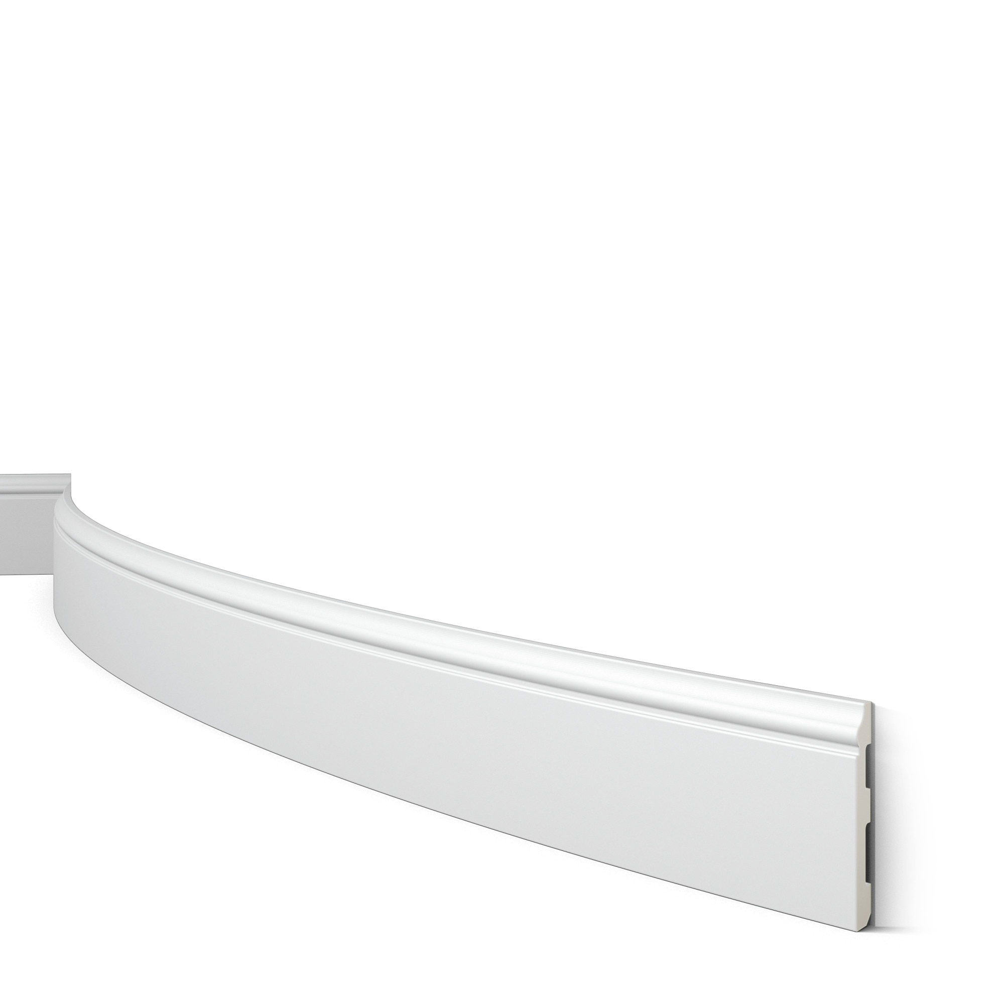 Plinta din polimer dur FL1 Flexibil, 80mmx13mm, lungime 2m - eMAG.ro