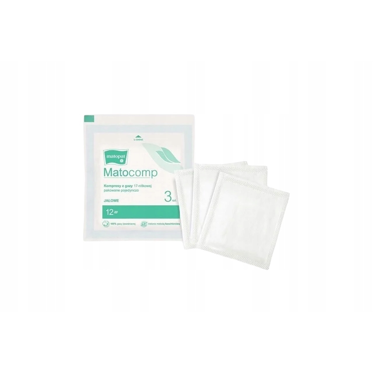 Comprese sterile de tifon, Tzmo, 17N, 12W, 5x5cm, 3 bucati - eMAG.ro