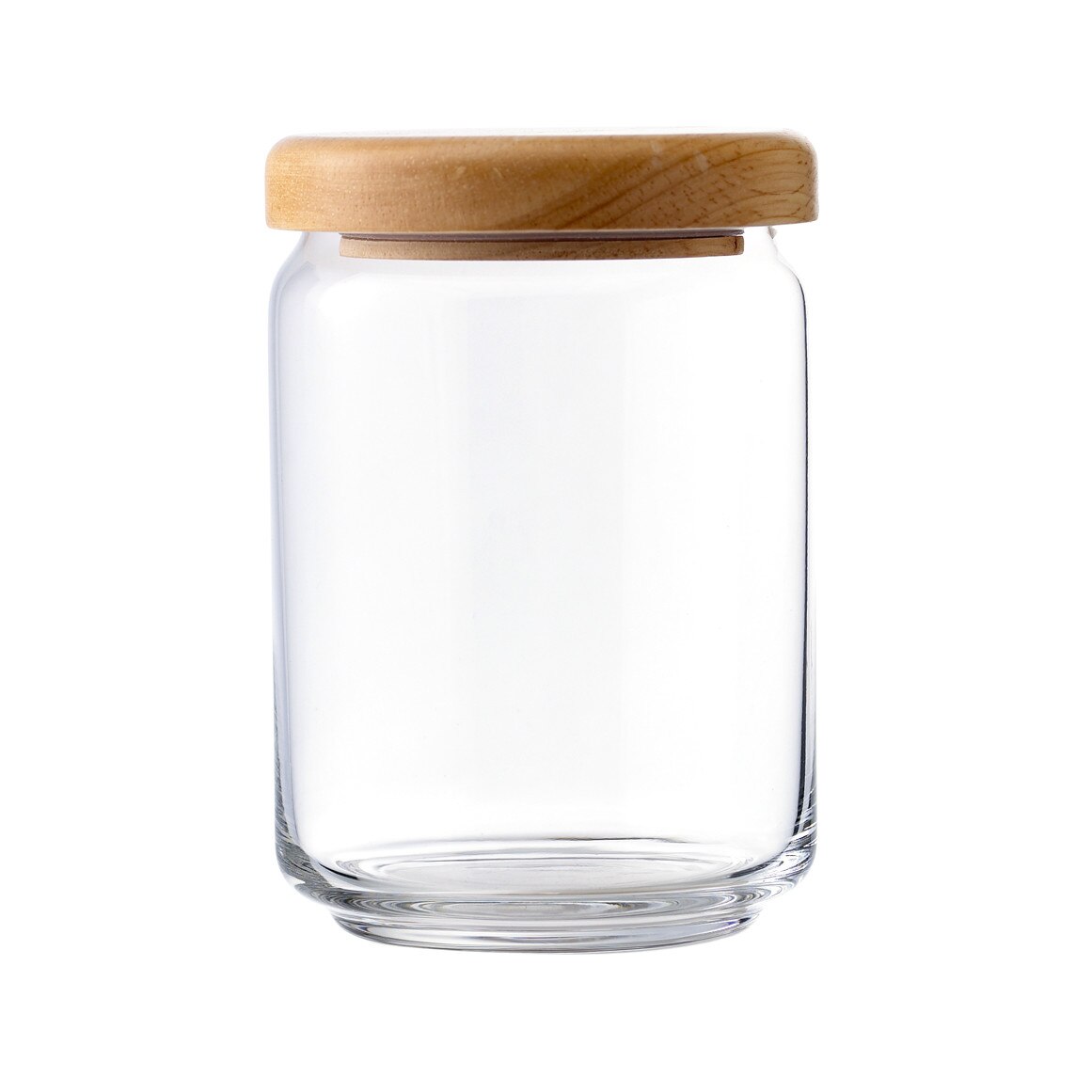 Set 4 borcane cu capac, Lemn, 65 cl - eMAG.ro