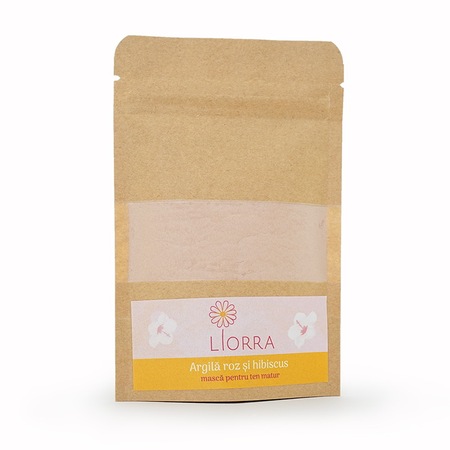 Masca pentru ten matur Argila roz si hibiscus, 50g - eMAG.ro