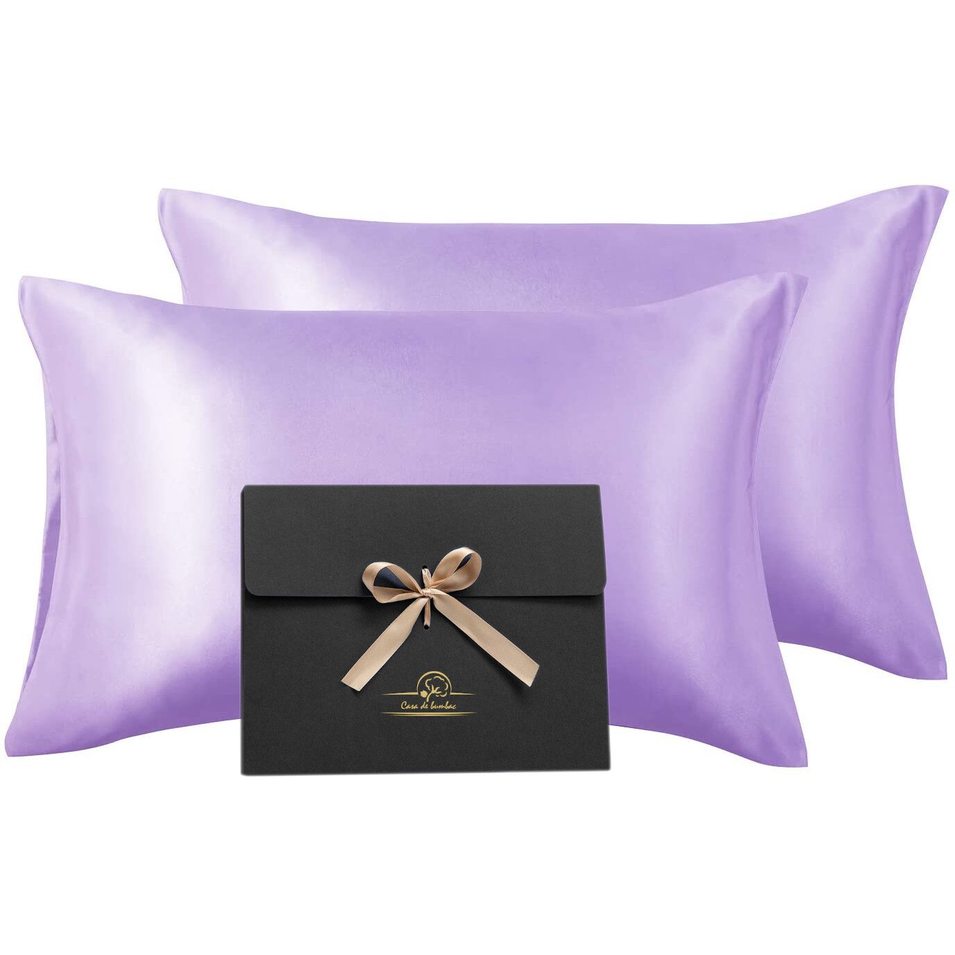 Set fata de perna, 2 bucati, Casa de Bumbac, satin, pentru ten si par ...