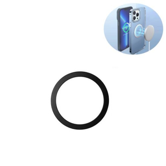 Inel Magnetic incarcare fara fir, montare auto, MagSafe Silicone pentru ...