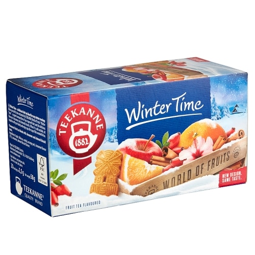 Teekanne Winter Time füszeres fahéjas tea, 40 g - eMAG.hu