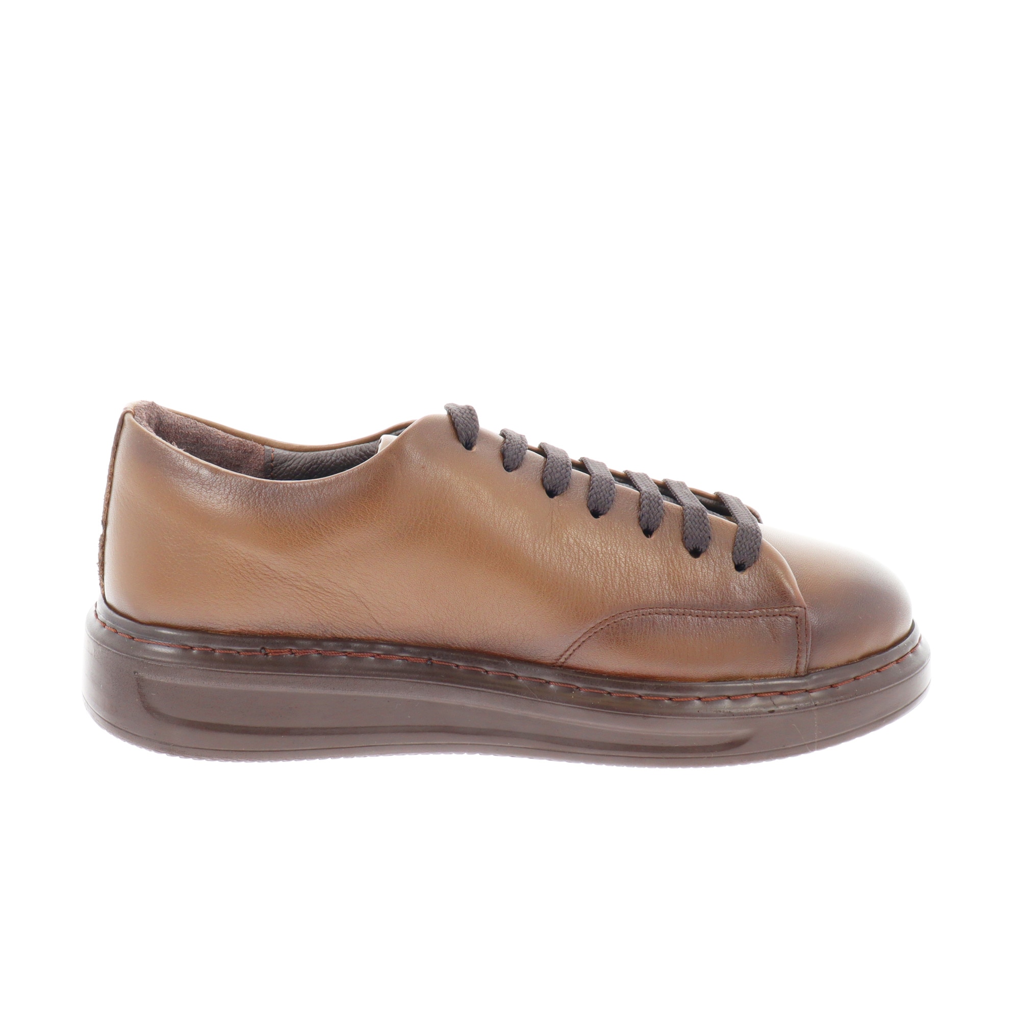 Pantofi sport, Urban Sneakers NEV 376 Maro Marime 42 EU, Piele Naturala ...