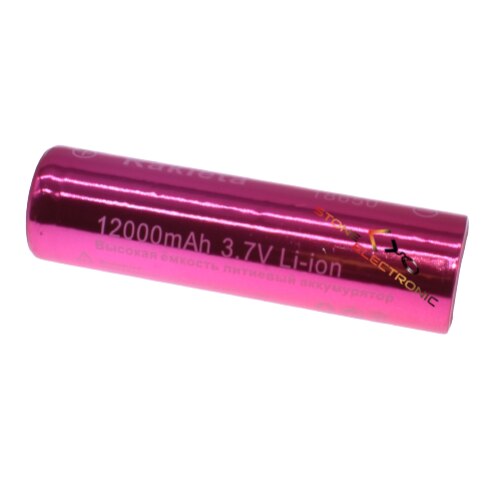 Acumulator Rakieta 18650, 3.7v, 12000mAh, Li-ion, Pink - eMAG.ro