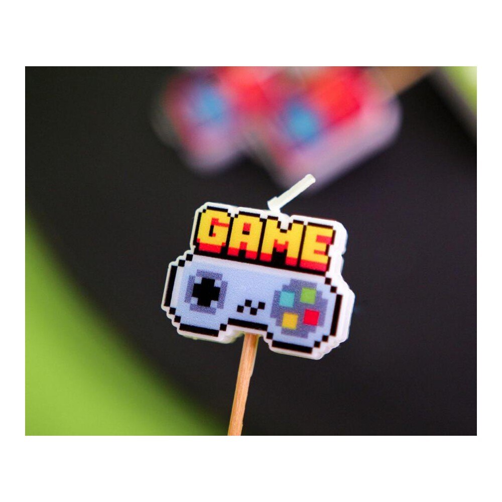 Set 5 lumanari tort, model game on - eMAG.ro