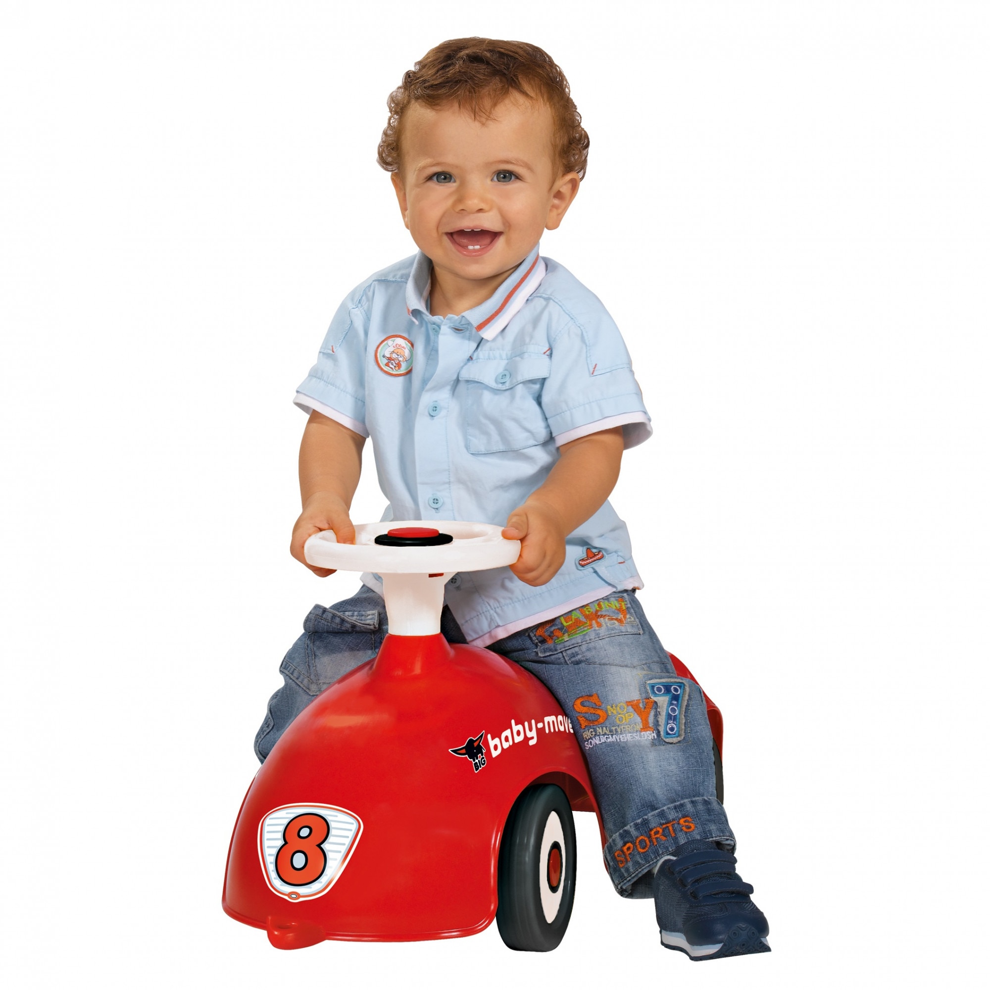 Masina rosie Baby Mover - eMAG.ro