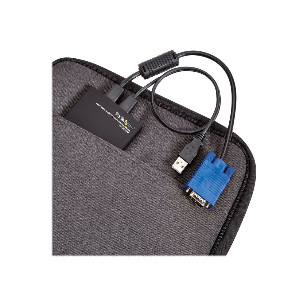 StarTech.com Crash Cart Adapter - 1920 x 1200 - Portable Laptop USB 2.0 ...