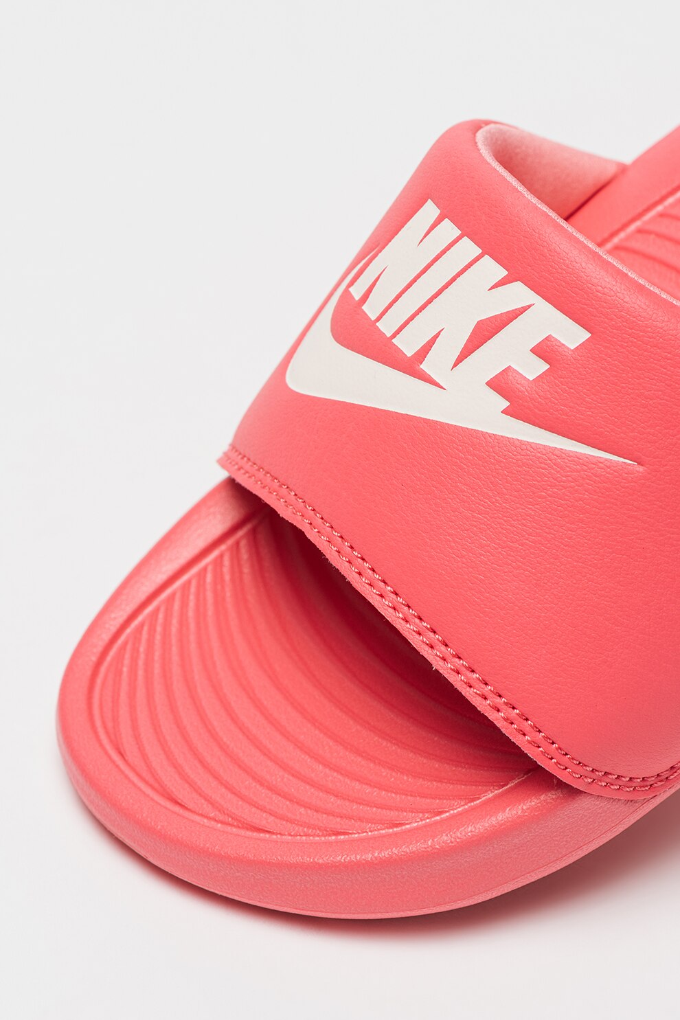 Nike, Papuci cu logo Victori One, Roz, 5 - eMAG.ro