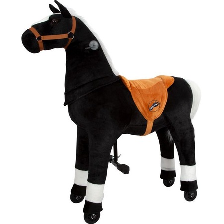 Cal interactiv, Small Foot, Plus, Greutate maxima 65 Kg, Negru, 5 ani+ ...