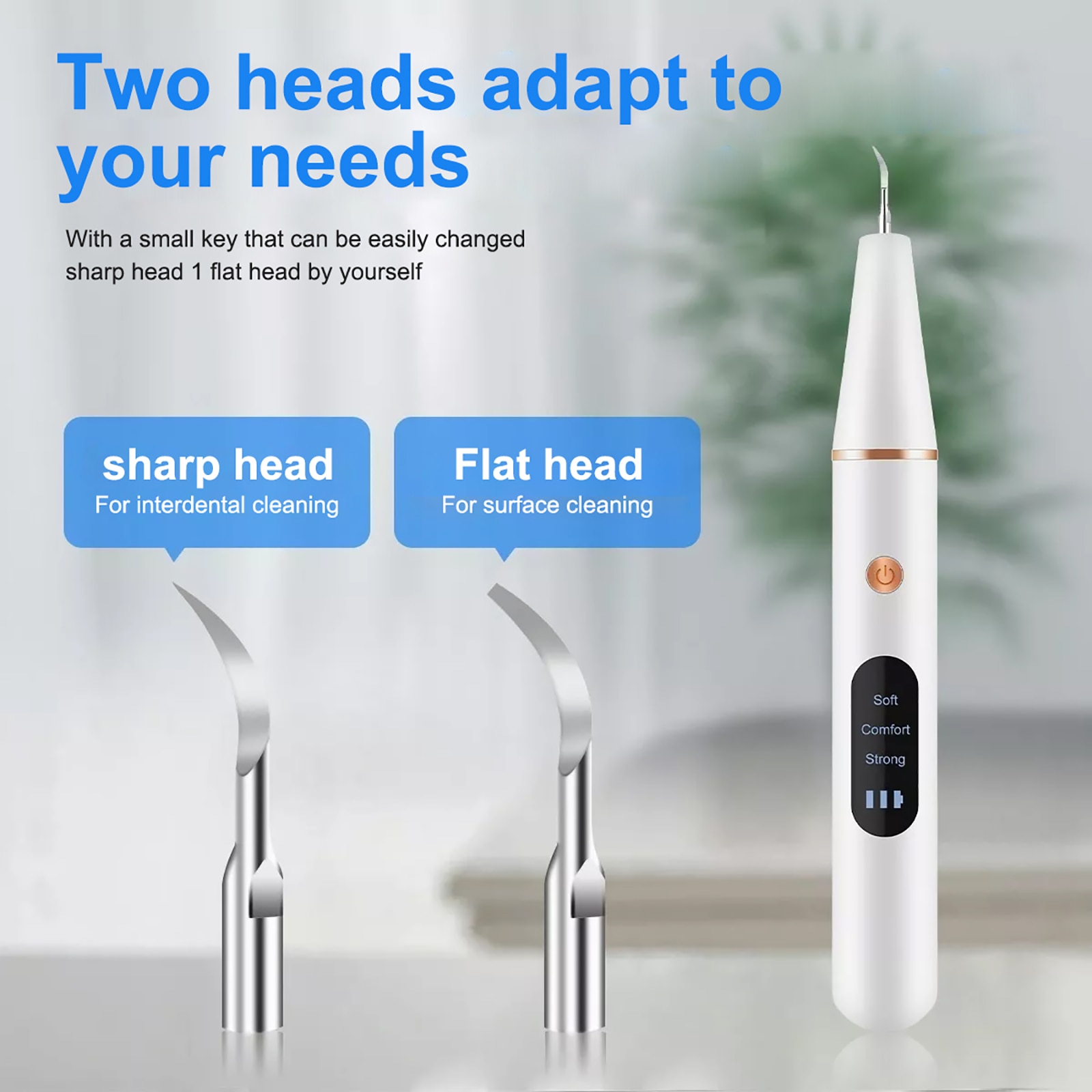 Устен иригатор CIICII C1512, Преносим, Автоматично LED осветление ...