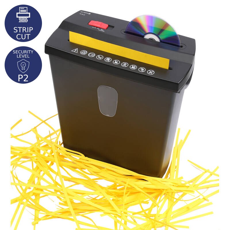 Distrugator documente Olympia, A4, 9l, 8 coli, Negru - eMAG.ro