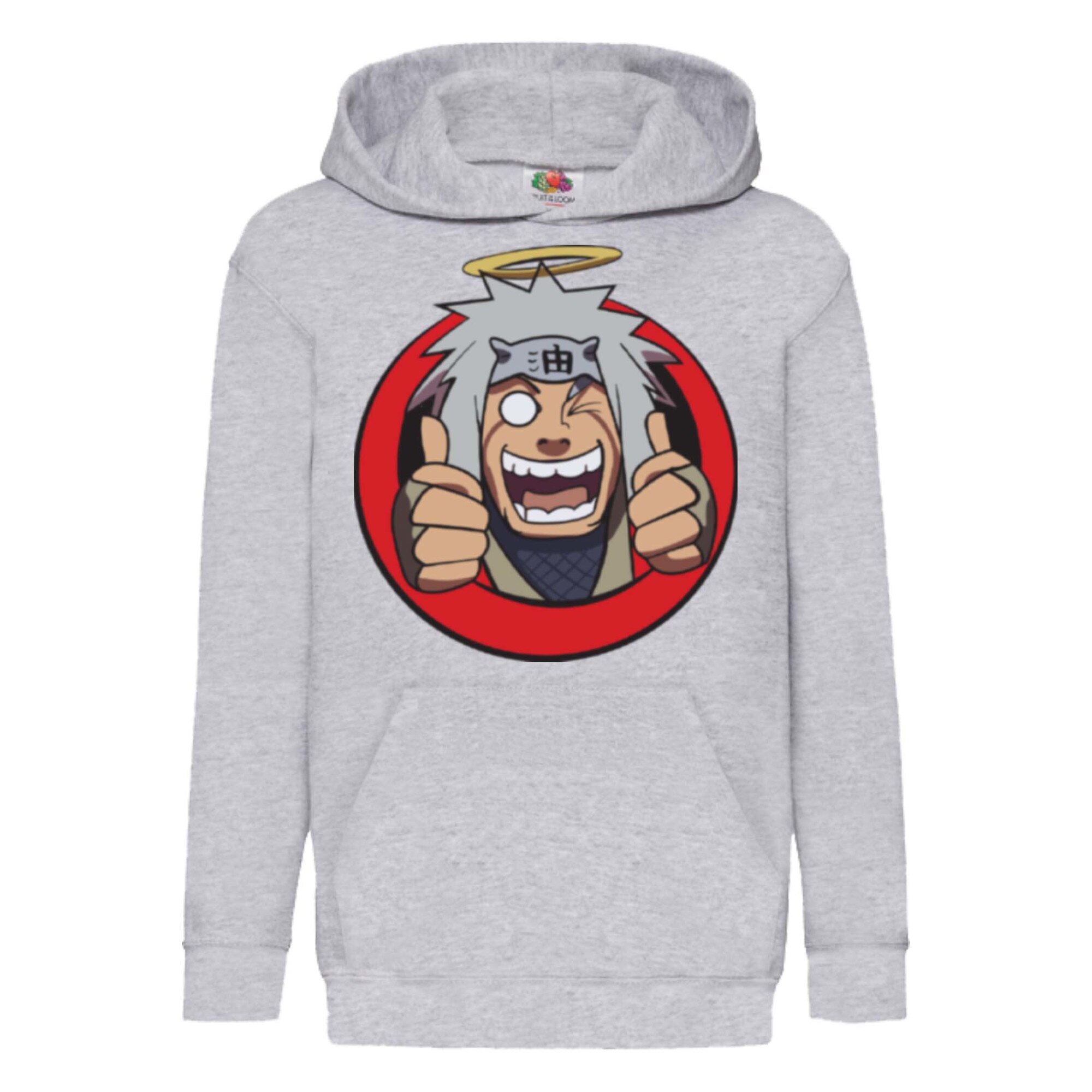 Hanorac copii Tralala Naruto Jiraya 02, Gri, 5-6 ani (116-128) - eMAG.ro