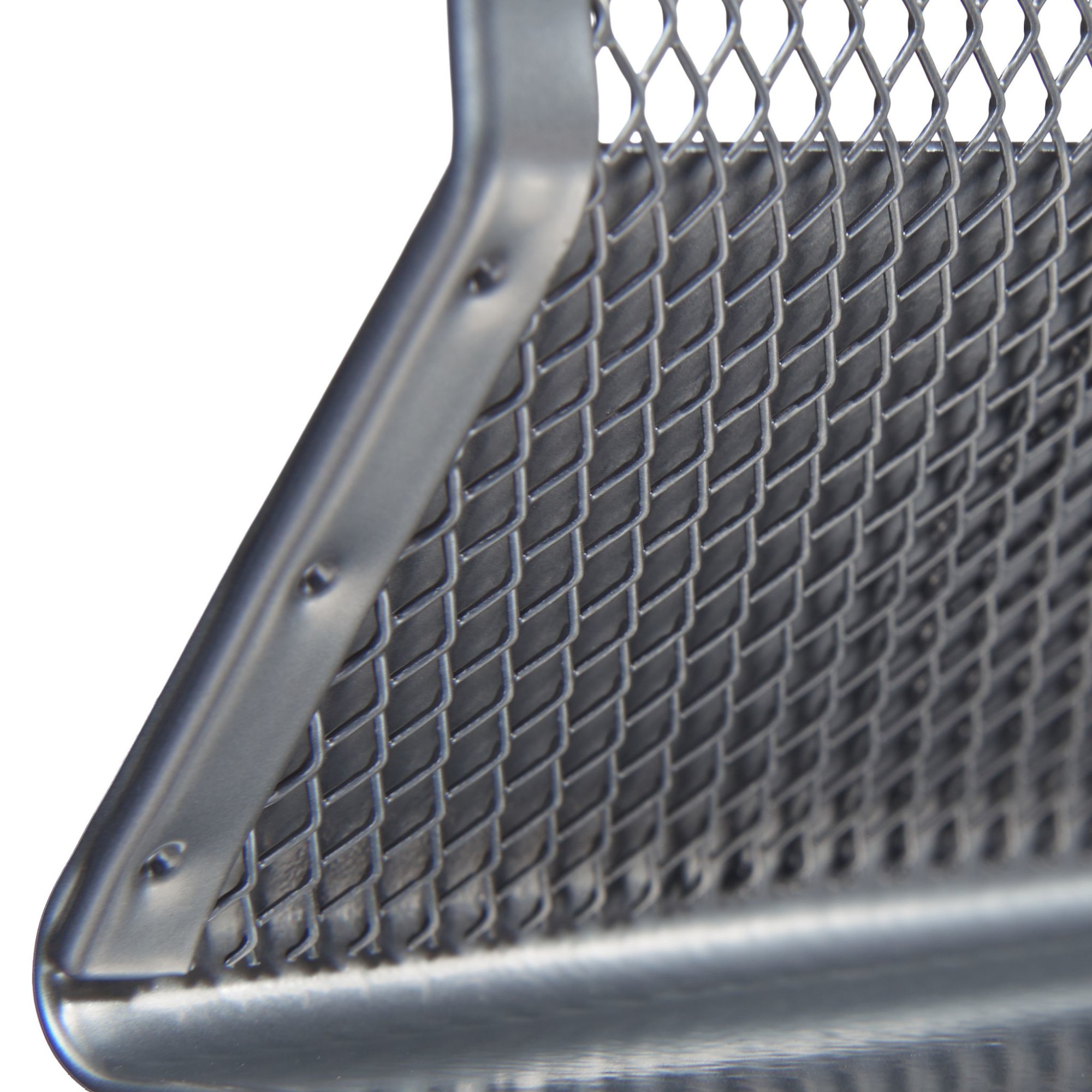 Suport carti/opritor, metal, set de 2 bucati, 16,5 x 13 x 10,5 cm, gri ...