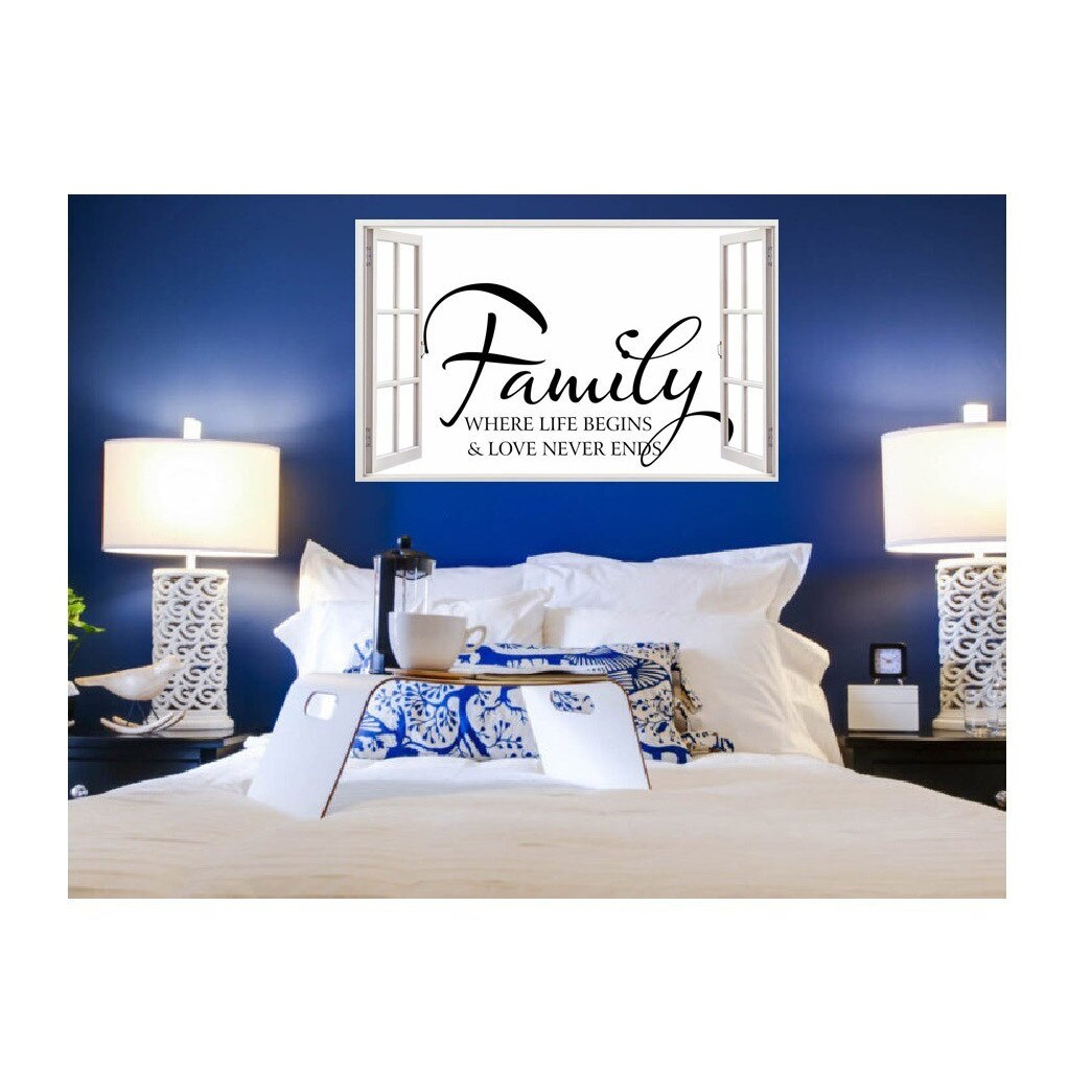 Sticker Decorativ Personalizat cu poza dorita, Model Fereastra, 85 cm ...