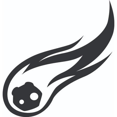 Sticker decorativ, Roca, Negru, 85 cm, 4954ST-4 - eMAG.ro