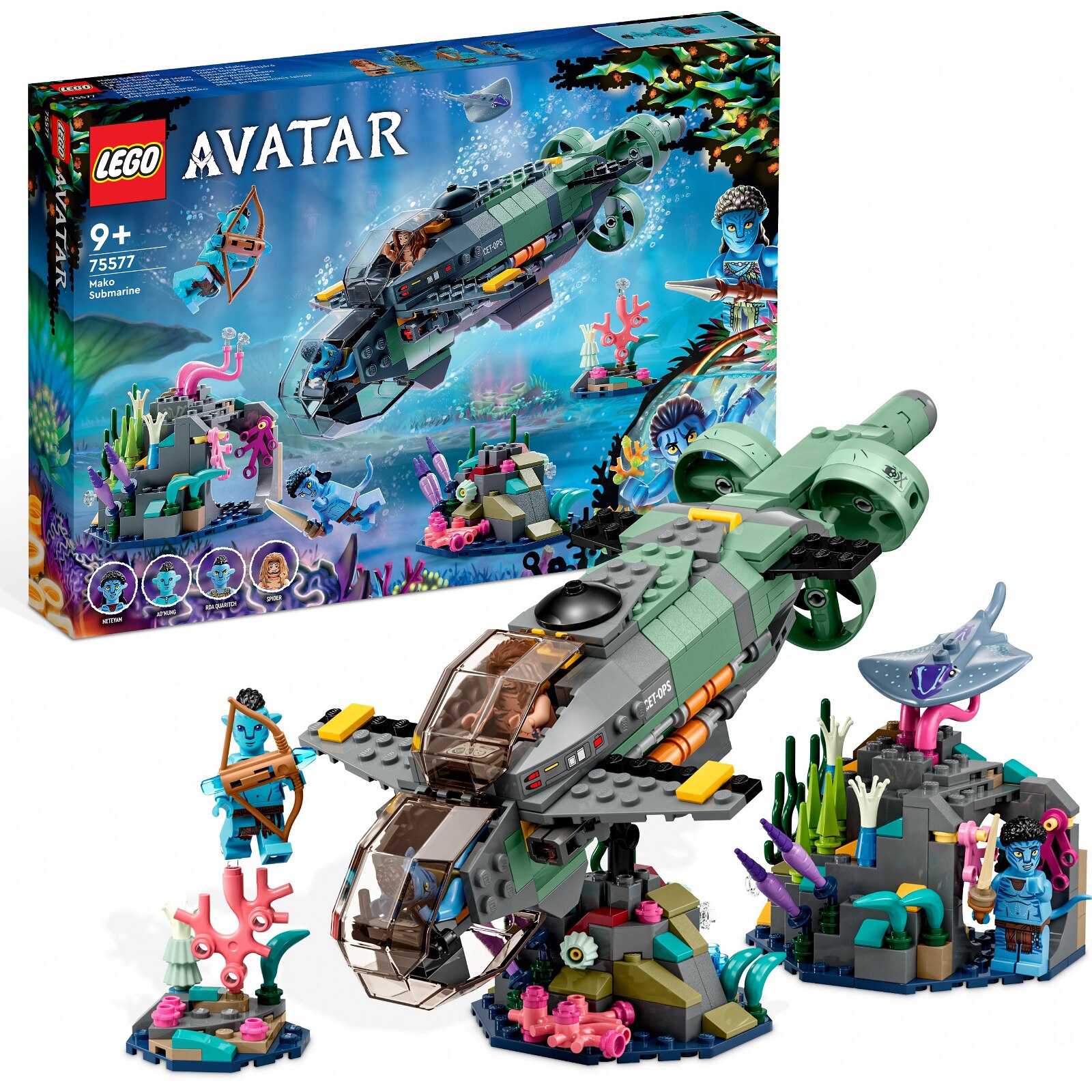 LEGO Avatar - Mako tengeralattjáró (75577) - Építőkockák - eMAG.hu
