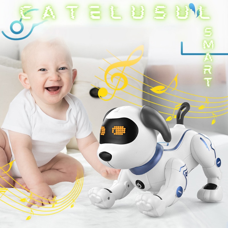 Catel Robot Inteligent cu telecomanda, interactiv, canta, danseaza ...