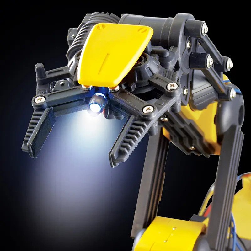 Jucarie Educationala Tetea, Kit STEM brat robotic manipulator cu ...