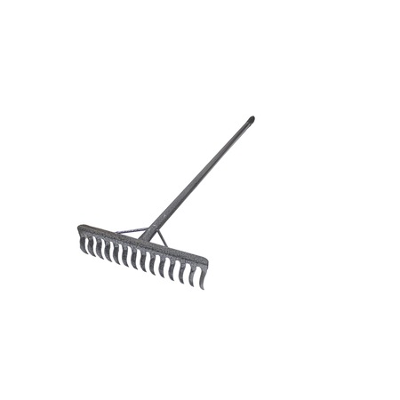 Grebla cu coada metalica, 14 dinti, 120cm - eMAG.ro