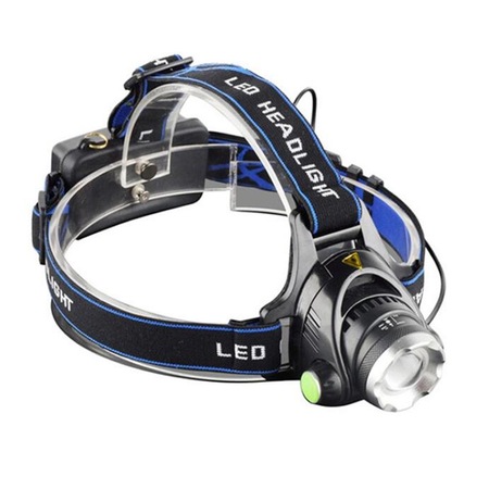 Lanterna cap Pyramid®, 1200 lumeni, camping, pescuit, service, zoom, 2 ...