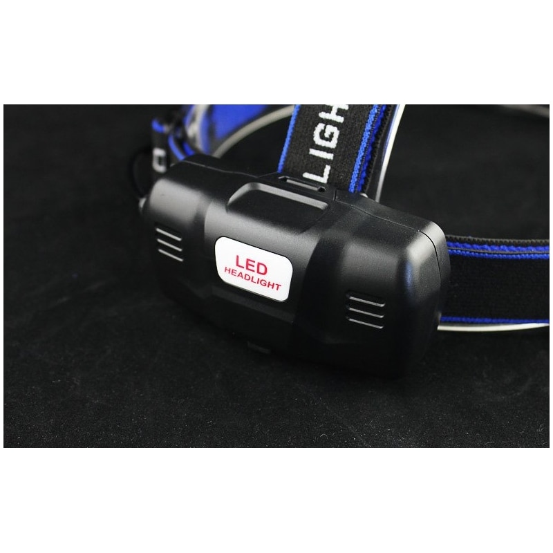 Lanterna cap Pyramid®, 1200 lumeni, camping, pescuit, service, zoom, 2 ...