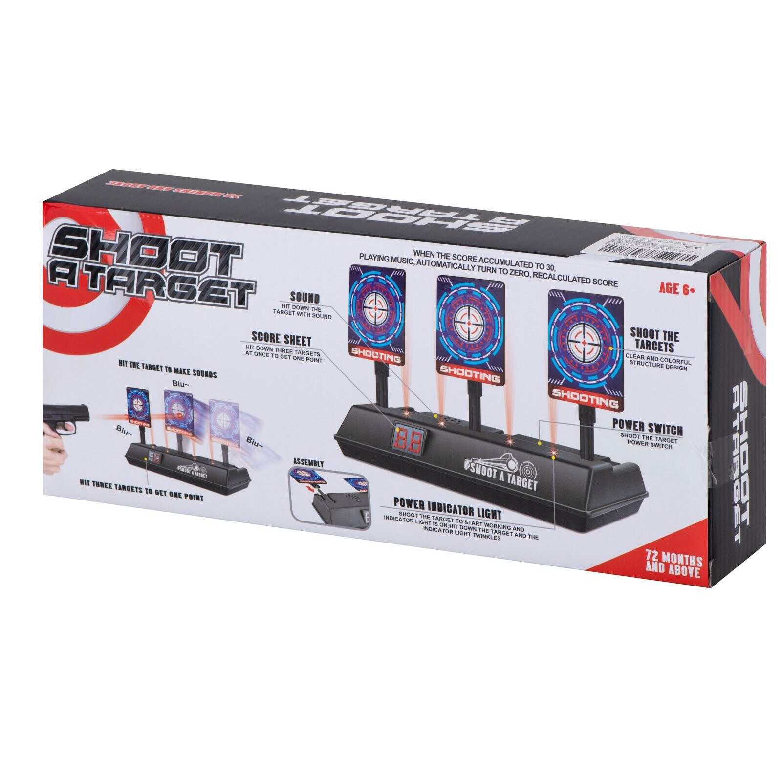 Set Tinta Electronica LikeSmart Shoot Target, 3 Tinte, Banda ...