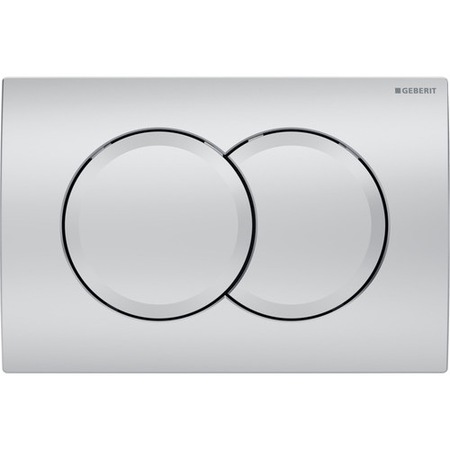 GEBERIT Delta 01 клапа за задействане пластмаса матов хром - eMAG.bg