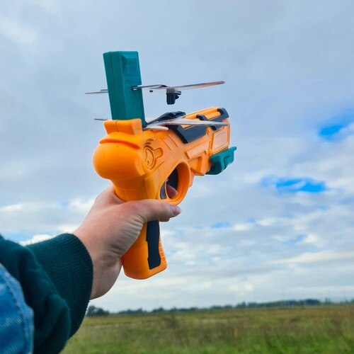 Pistol Lansator cu 3 Avioane Andyluc® - eMAG.ro