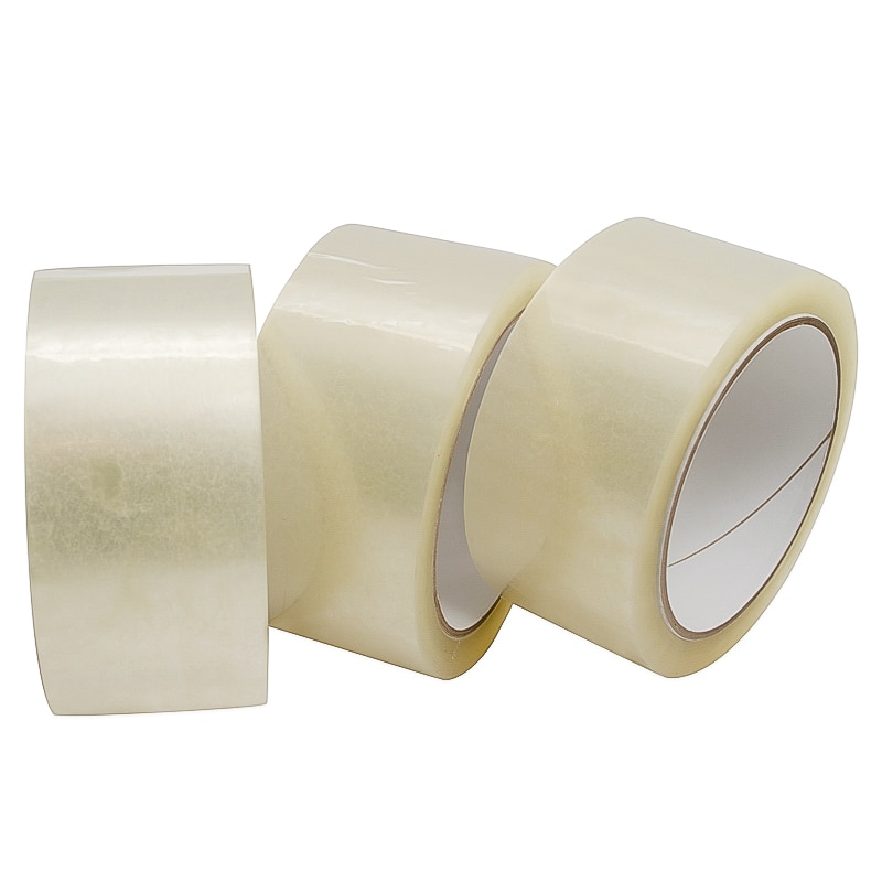 Banda adeziva transparenta tip scotch, 48mm x 60m - eMAG.ro