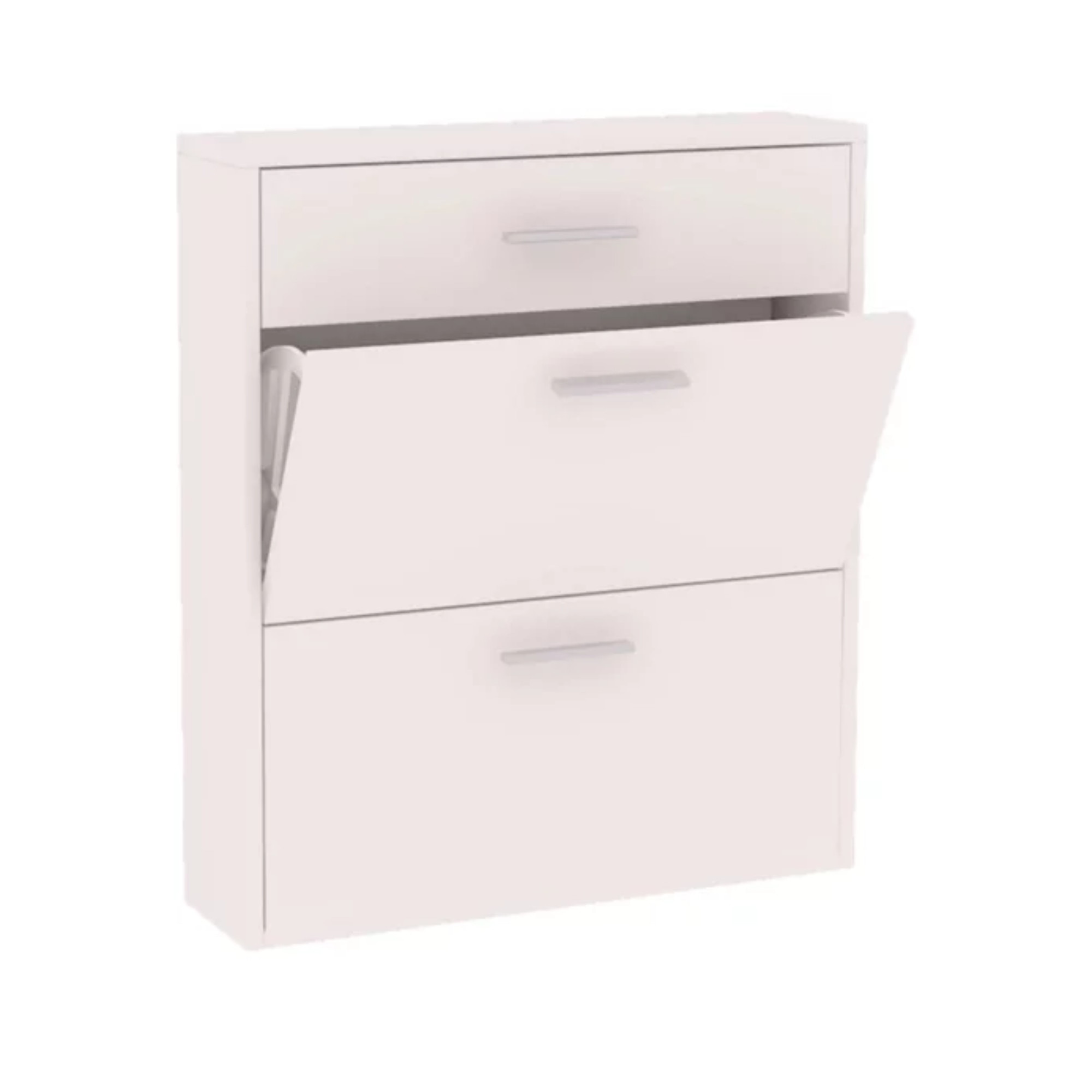 Pantofar San Rio SR2, 2 compartimente pantofi, 1 sertar, 70x28x92 cm ...