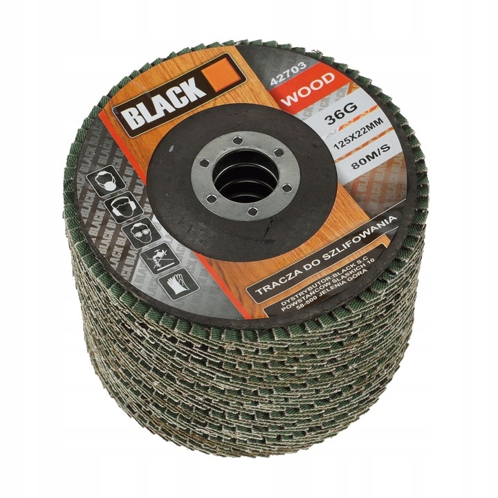 Set De 10 Discuri De Slefuit 125 Mm Granulatie P40 Emag Ro