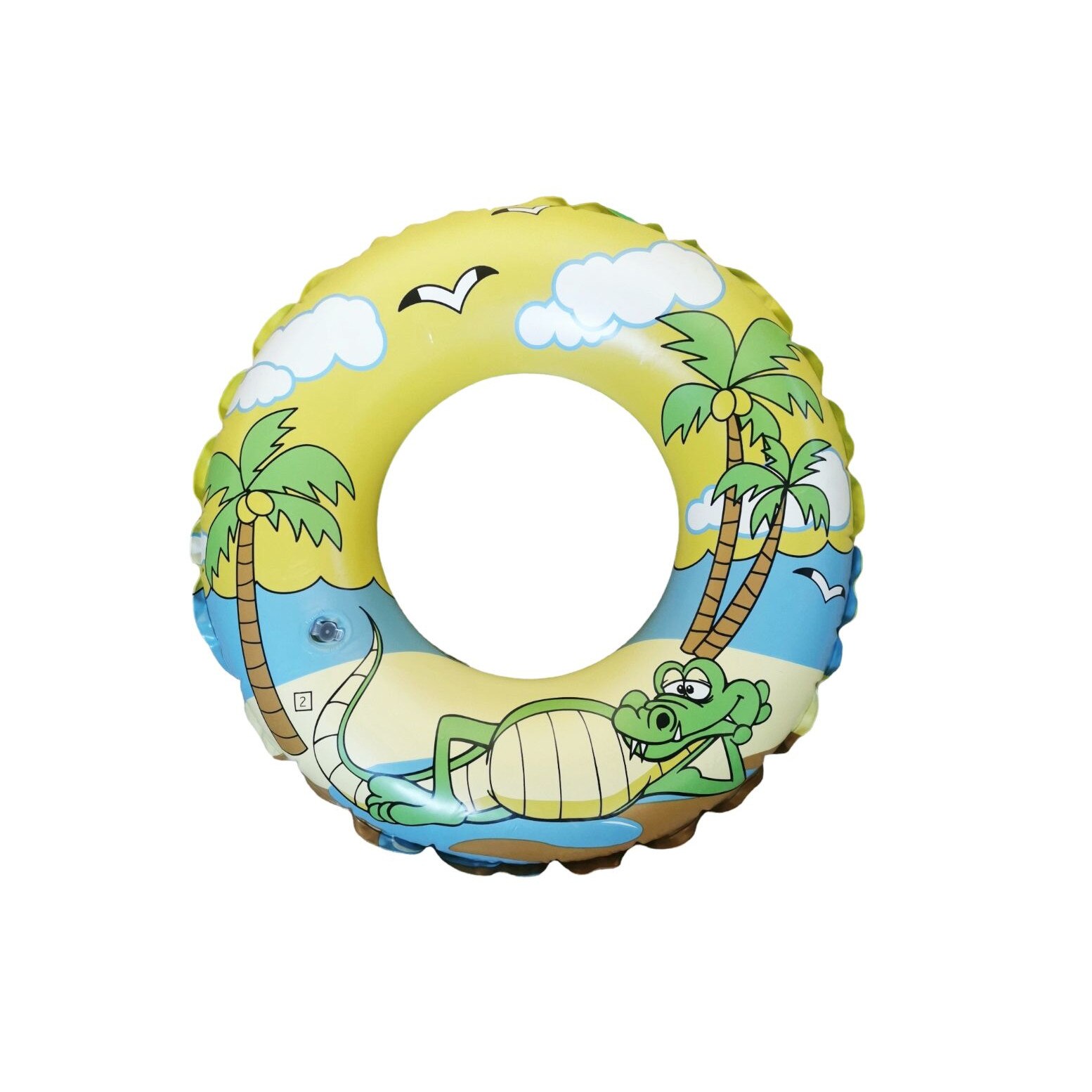 Colac gonflabil, pentru copii, 50 cm, Crocodil - Summertime - eMAG.ro