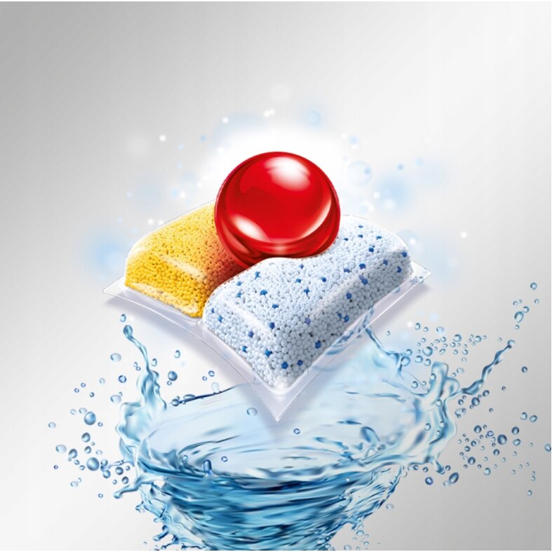 Detergent vase Finish Quantum All in One Lemon, 100 tablete - eMAG.ro