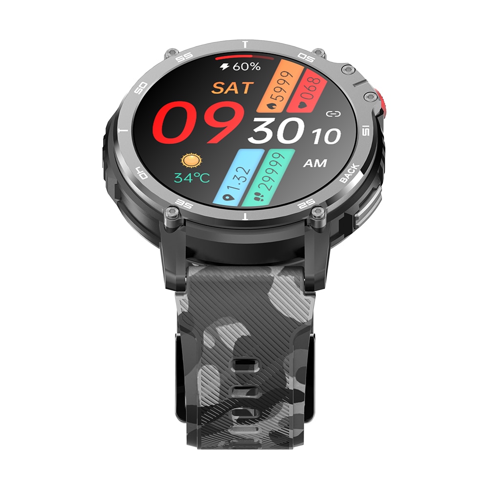 Ceas smartwatch barbati TechONE® C22 Ultra Men, 1.6 inch, apel ...