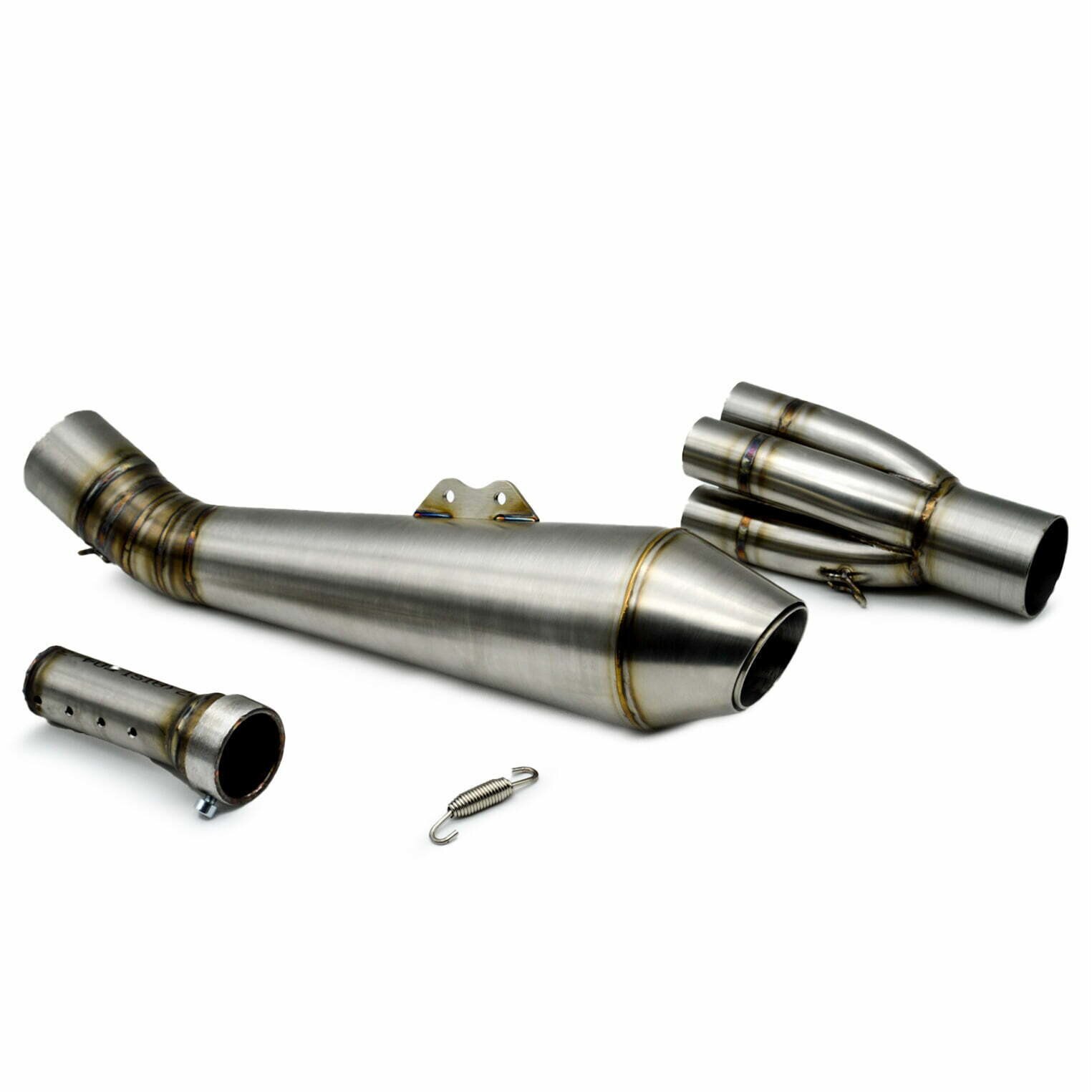 Set toba esapament + 4in1 + db-killer, Dixer Parts, Inox, Compatibil cu ...