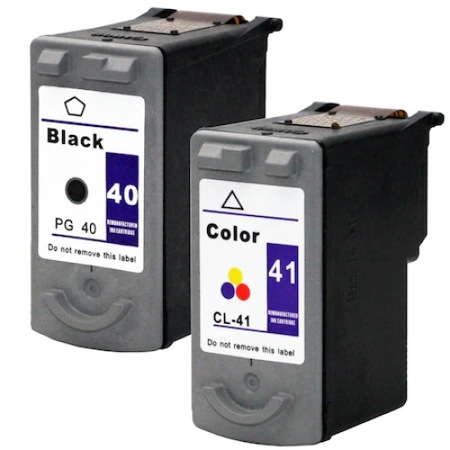 Set 2 cartuse cerneala Compatibile Canon PG40 CL41 Multicolor, 650 ...